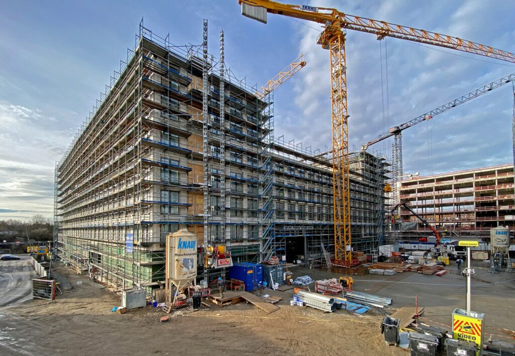 Protection for Germany's largest timber hybrid building - VIDEO GUARD